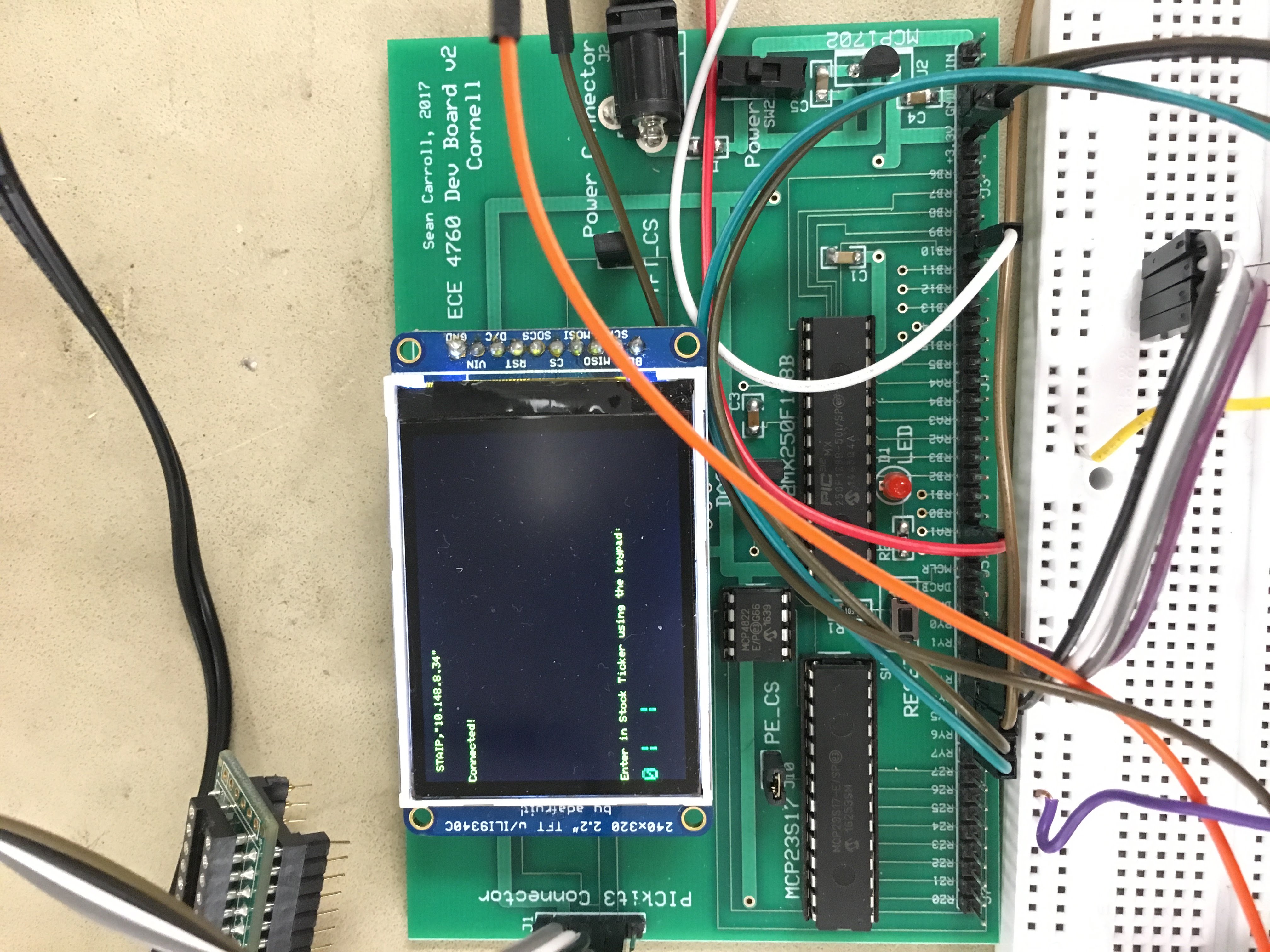 stockmonitor | Stock Monitor project using PIC32 and ESP8266 for ECE 4760